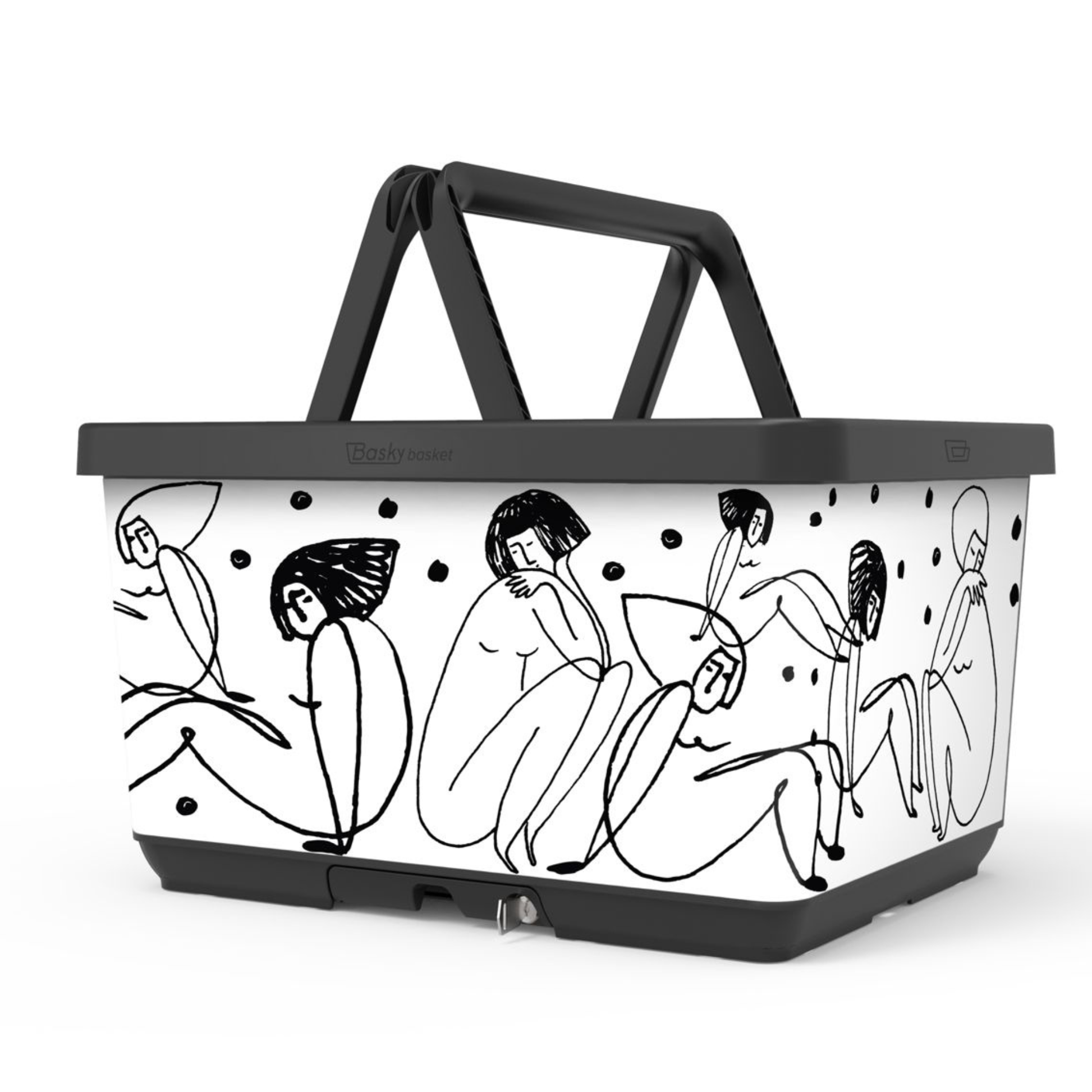 Fietsmand Basky Human Sketch - The Basky Company– the basky company